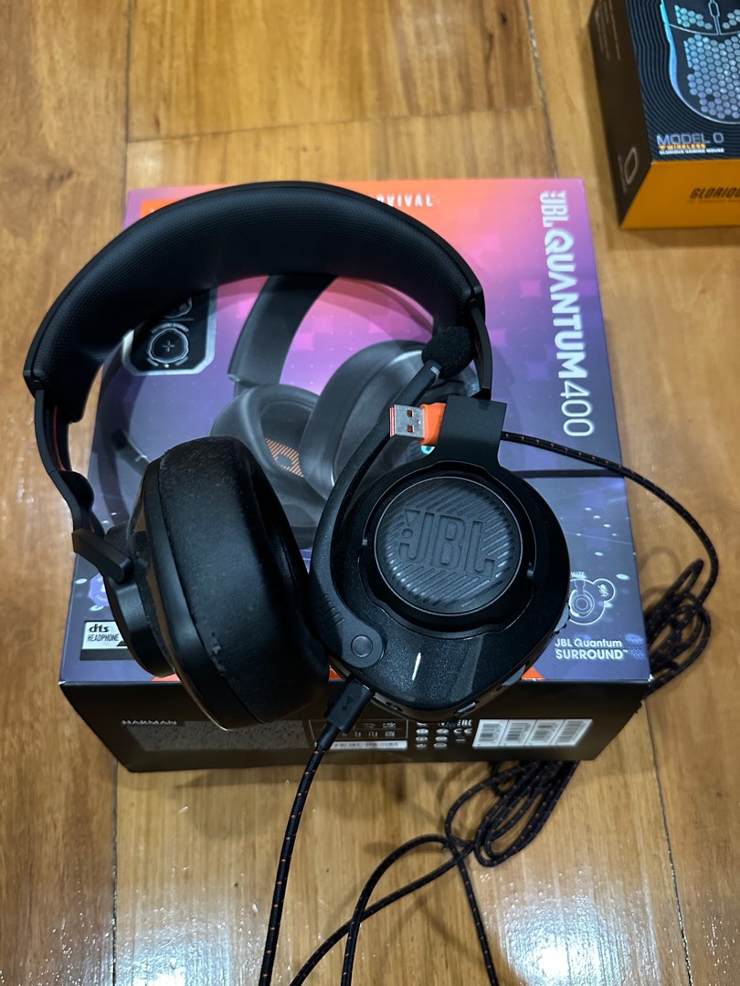 JBL Quantum 400 Gaming Headphones, Audio, Headphones & Headsets on Carousell