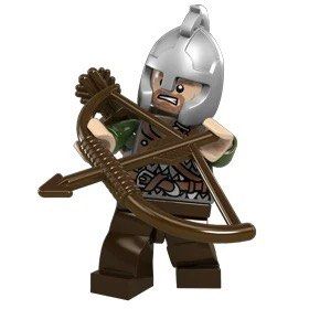 LEGO LOTR Rohan Soldier with weapon, Hobbies & Toys, Toys & Games on ...
