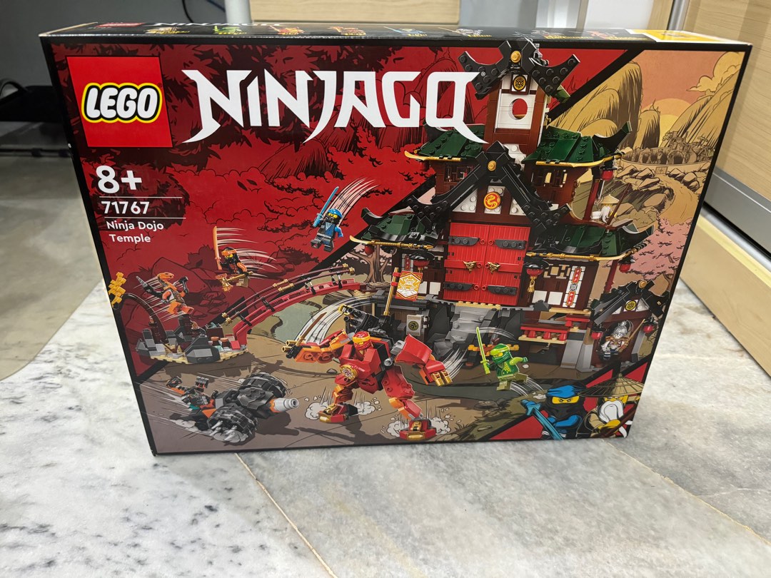 LEGO NINJAGO Ninja Dojo Temple 71767 Building Kit (1,394 Pieces ...