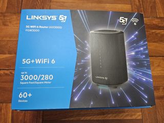 Linksys 5G WiFi 6 Router (AX3000) FGW3000, 電腦＆科技, 電腦周邊及配件, Wifi及上網相關產品 ...