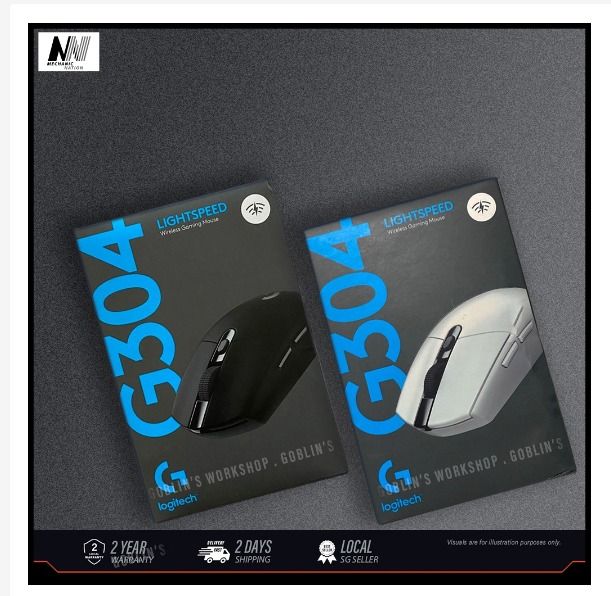 Logitech G304 Lightspeed Wireless Gaming Mouse With Hero 12K Sensor ...