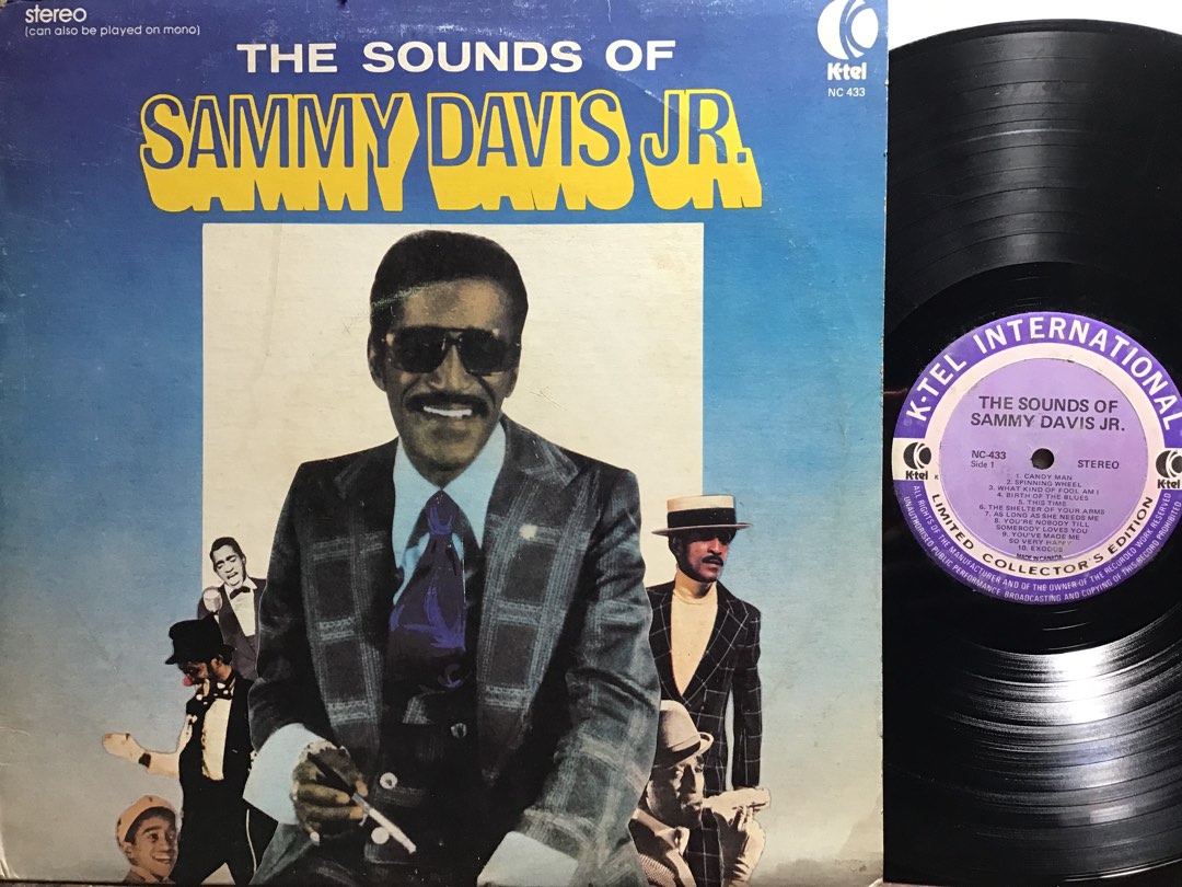 LP The Sounds Of Sammy David Jr OOP VINYL RECORD Anubis Piring Hitam ...