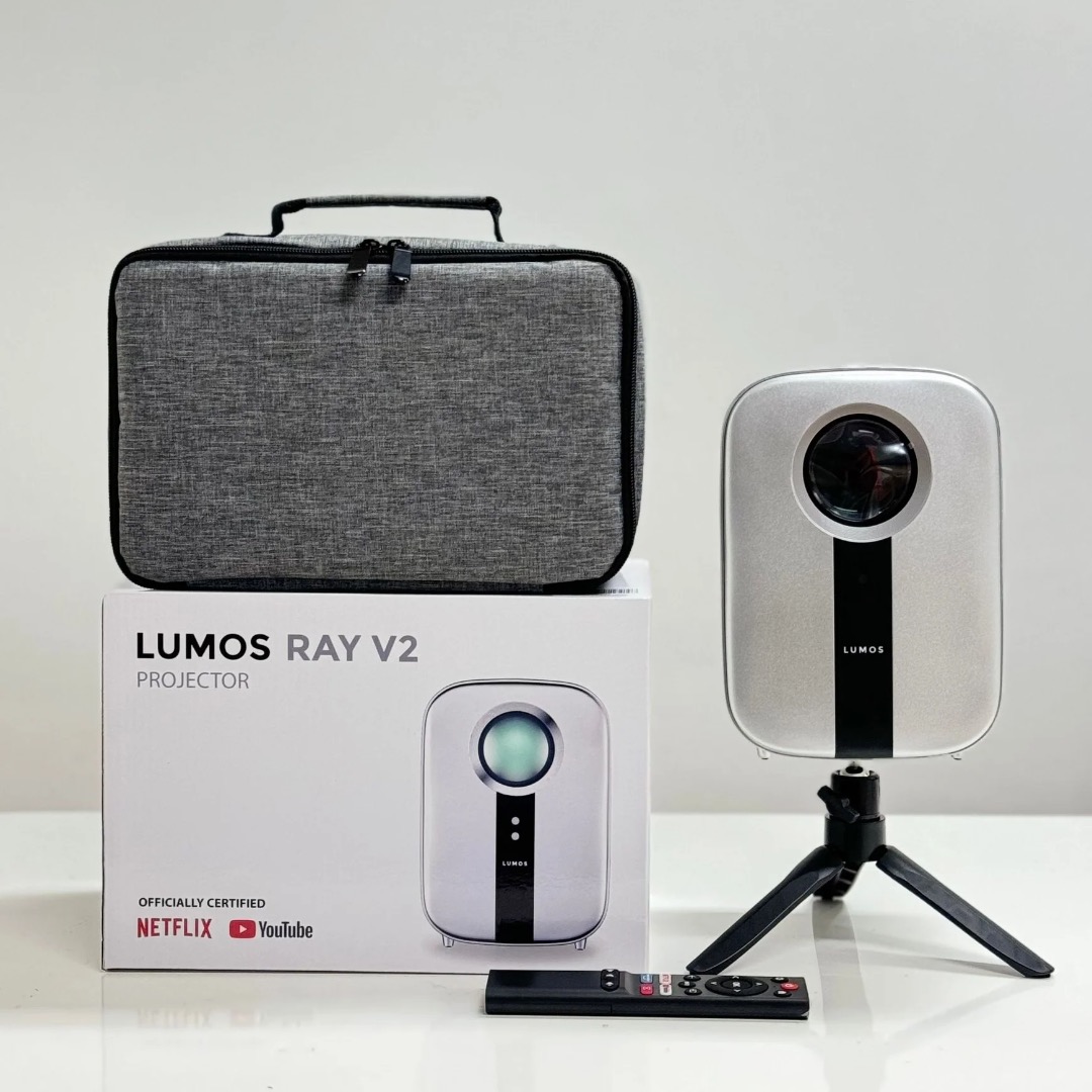 LUMOS RAY V2 SMART +Rize Pro Stand Comes w Netflix + Youtube, TV & Home ...