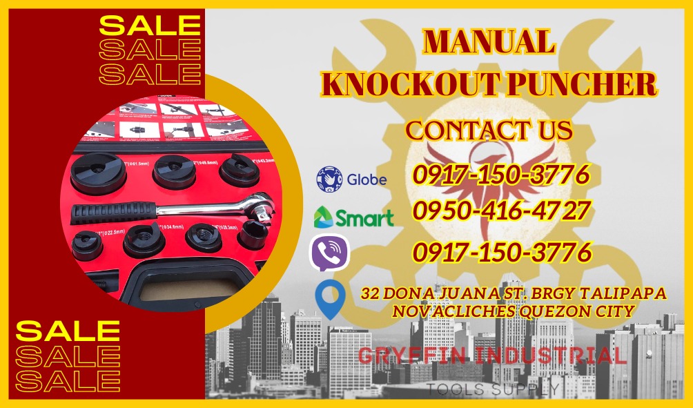 MANUAL KNOCKOUT PUNCHER, Commercial & Industrial, Industrial Equipment ...