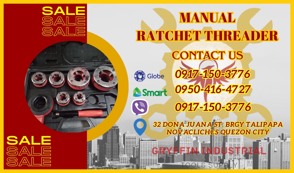 MANUAL RATCHET THREADER, Commercial & Industrial, Industrial Equipment ...