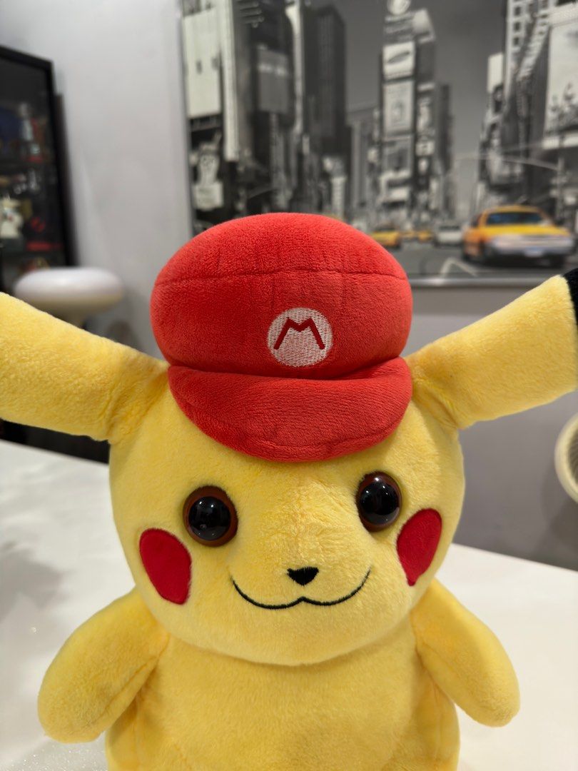 Mario Pikachu Soft Toys Limited Edition, Hobbies & Toys, Toys & Games ...
