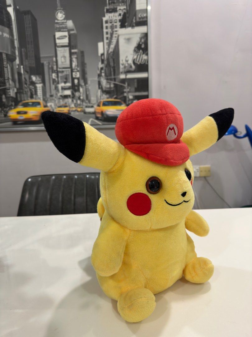 Mario Pikachu Soft Toys Limited Edition, Hobbies & Toys, Toys & Games ...