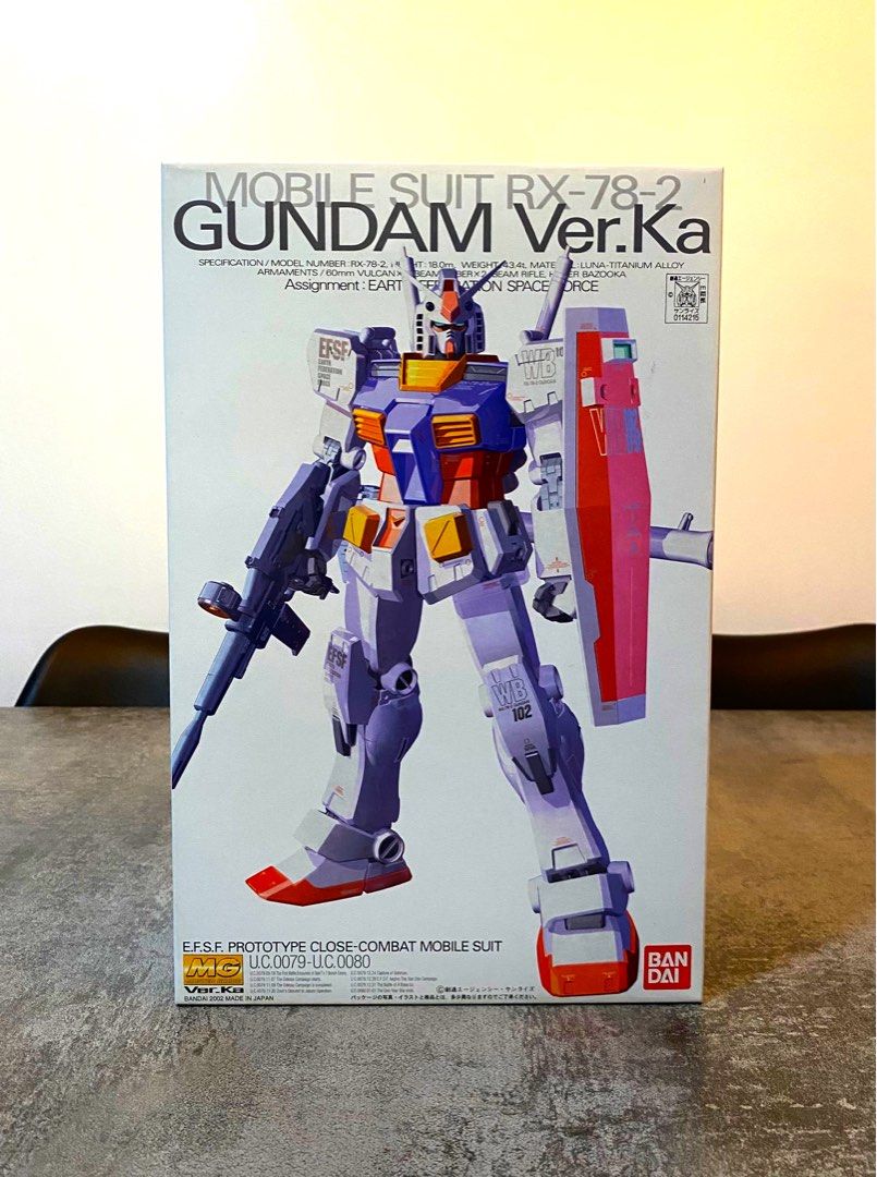MG 1/100 Gundam Verka, Hobbies & Toys, Toys & Games on Carousell