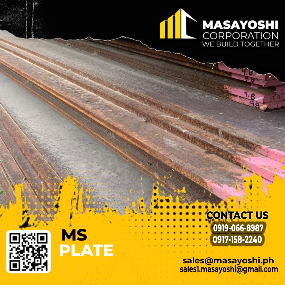 MS PLATE 2000 x 1000 5mm thick | MS Plate | Masayoshi Corporation ...