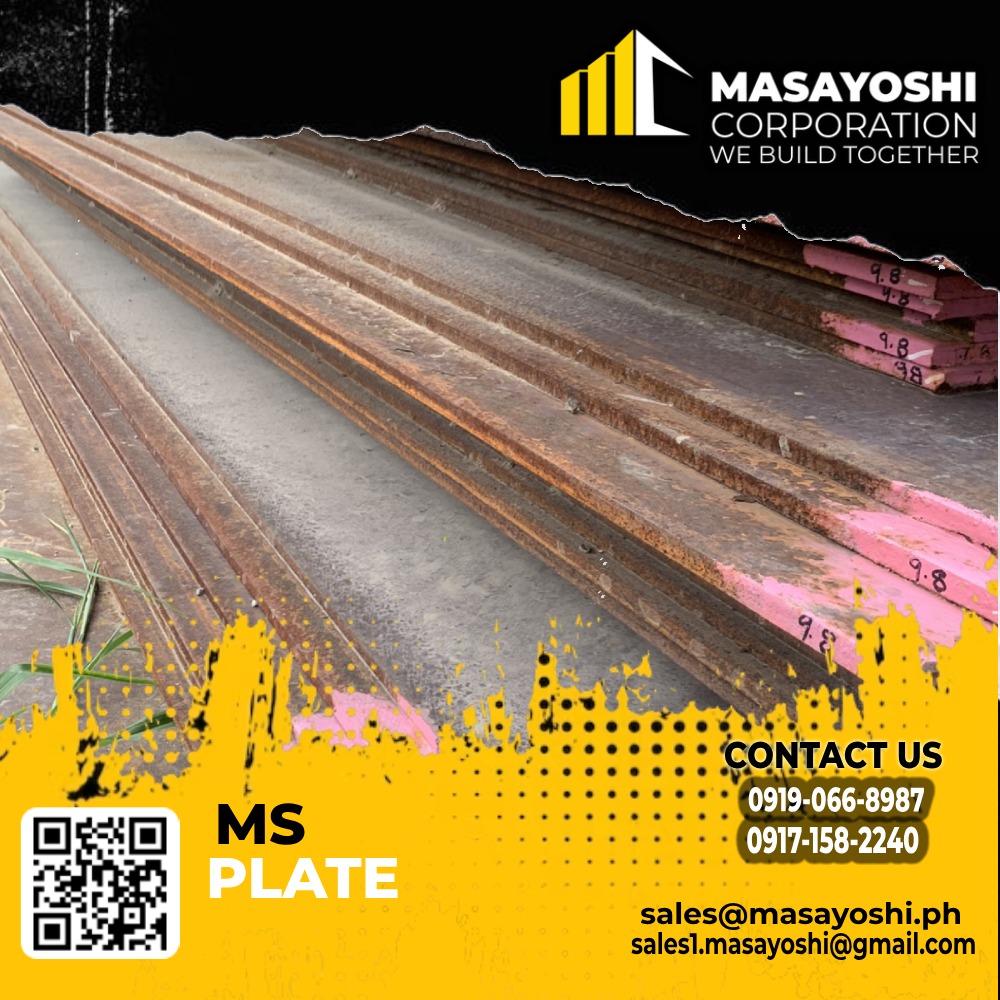 MS PLATE 2500 x 1250 3mm thick | MS Plate | Masayoshi Corporation ...