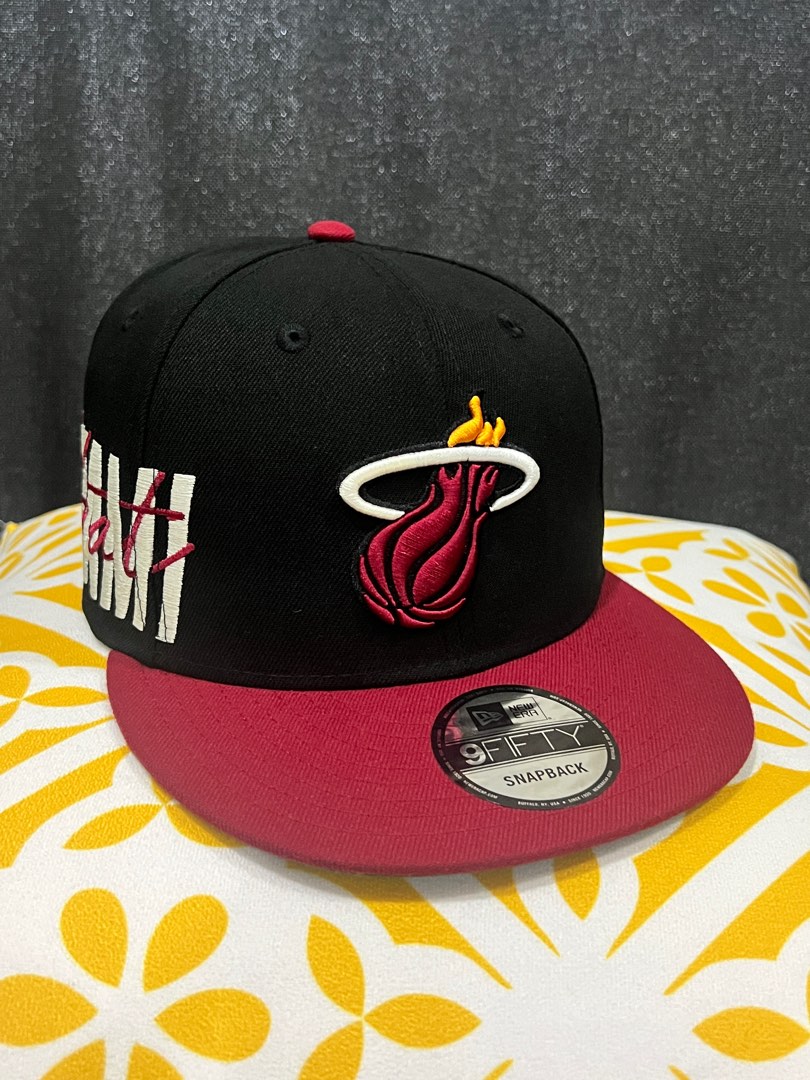 NBA Miami Heat Cap New Era, Men's Fashion, Watches & Accessories, Cap ...