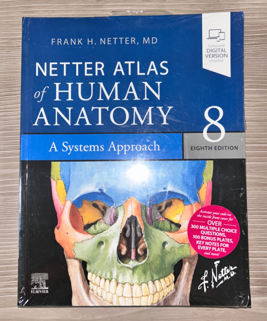 Netter Atlas of Human Anatomy: A Systems Approach 8th Edition, Hobbies & Toys, Books & Magazines ...
