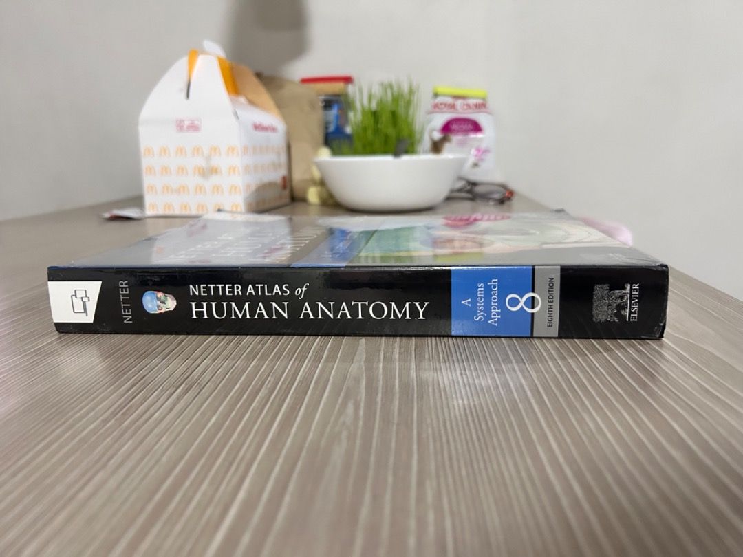 Netter Atlas of Human Anatomy: A Systems Approach 8th Edition, Hobbies ...