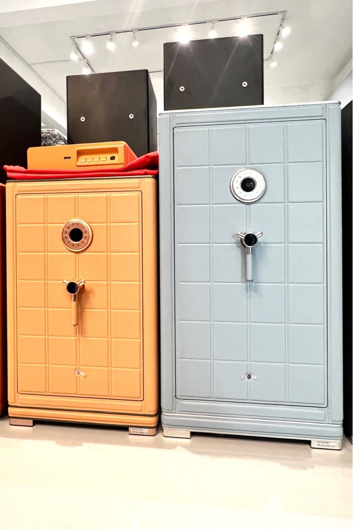 NIKAWA Lusso Leather Luxury Safe / safe box / safe deposit / home safe ...