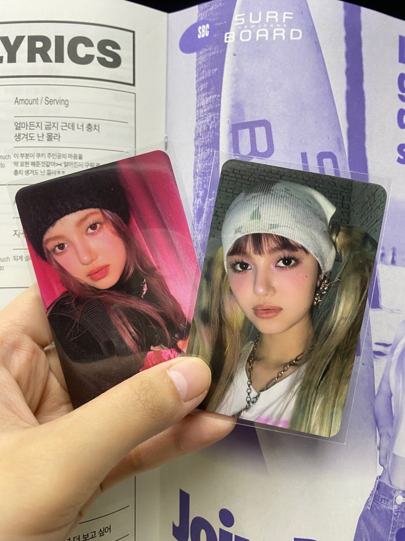 OFFICIAL DANIELLE NEWJEANS PHOTOCARDS OMG/ DITTO ALBUM/ WEVERSE TRADING ...