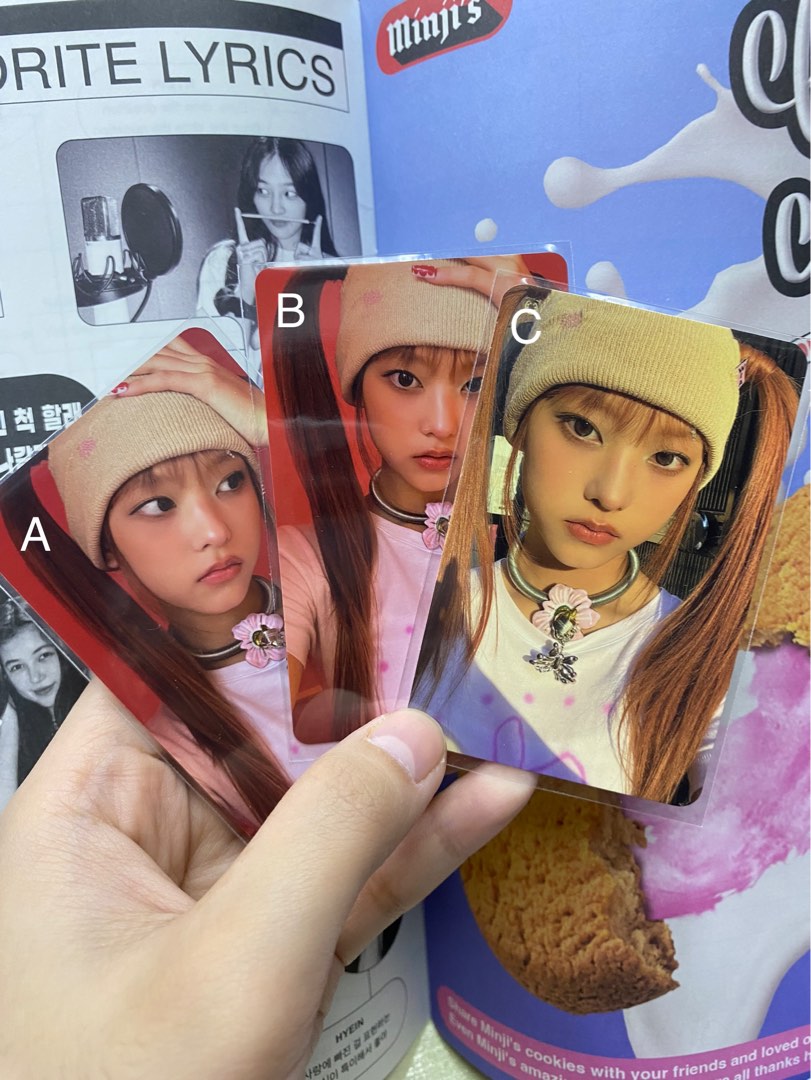 OFFICIAL HAERIN NEWJEANS PHOTOCARDS OMG/DITTO ALBUM & WEVERSE TRADING ...