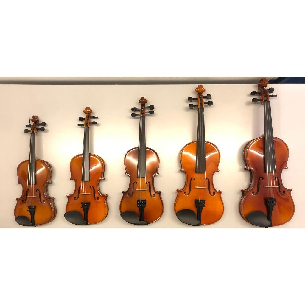 Omebo Violin 1/8, 1/4, 1/2, 3/4, 4/4, Hobbies & Toys, Music & Media ...
