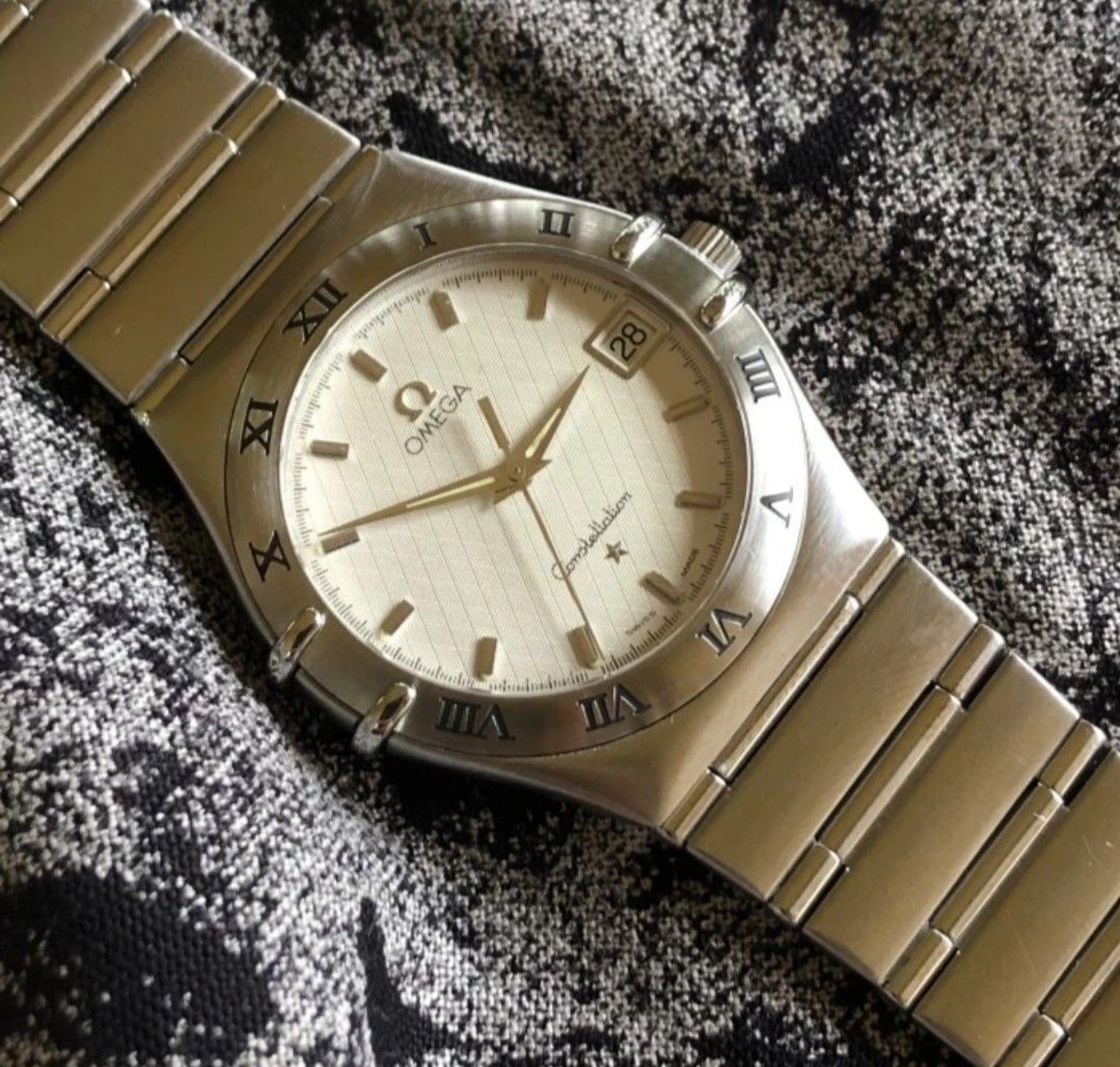 Omega Constellation watch ORI, Fesyen Pria, Jam Tangan di Carousell