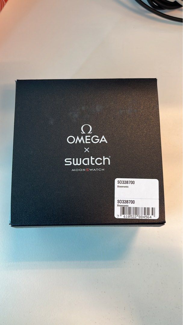 Omega Swatch Moonphase, Men's Fashion, Watches & Accessories, Watches ...