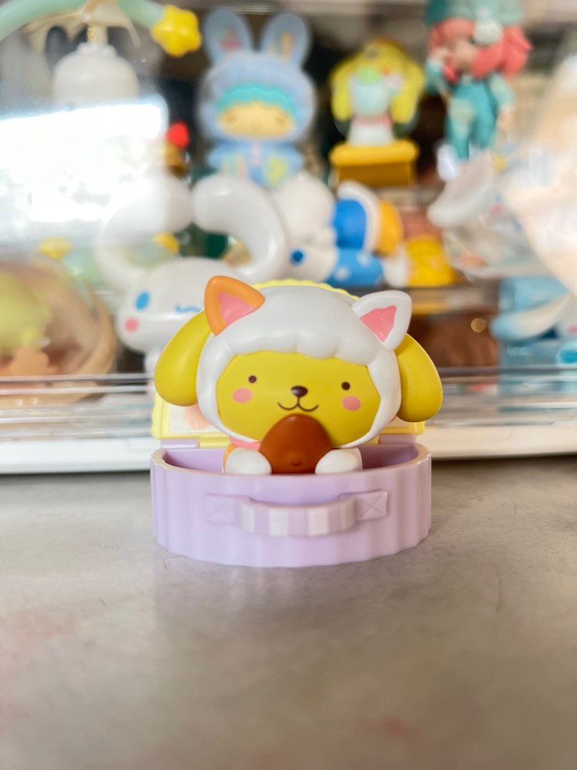 (OPENED) Miniso x Sanrio (Pompompurin) Peakaboo Series Blindbox ...