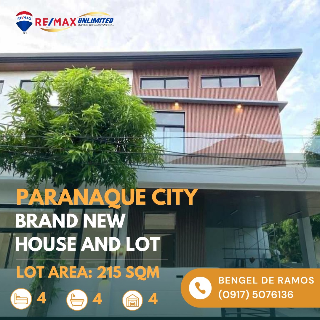 PARANAQUE CITY BRAND NEW HOUSE AND LOT FOR SALE, Property, For Sale ...