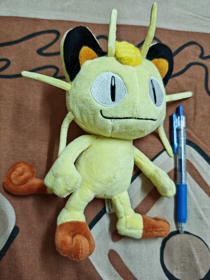 Pokemon Meowth plush, Babies & Kids, Infant Playtime on Carousell