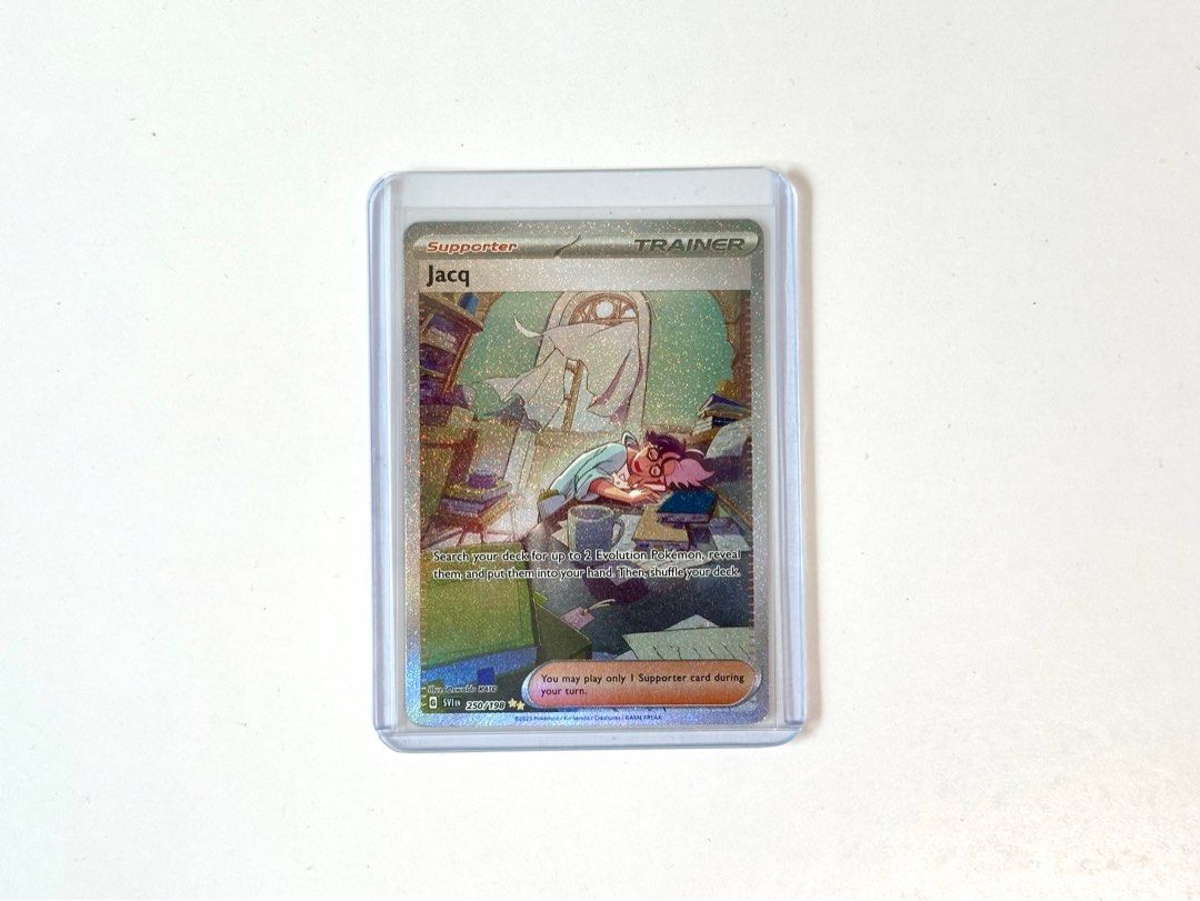 Pokemon TCG SV1 EN Scarlet and Violet base set Jacq SIR Special ...