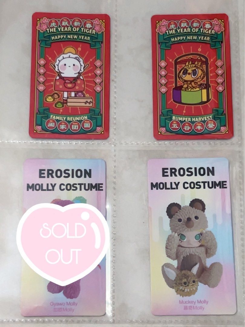 Popmart Assorted Clearance!!! Molly Bobo Coco Labubu | One Day of Molly ...