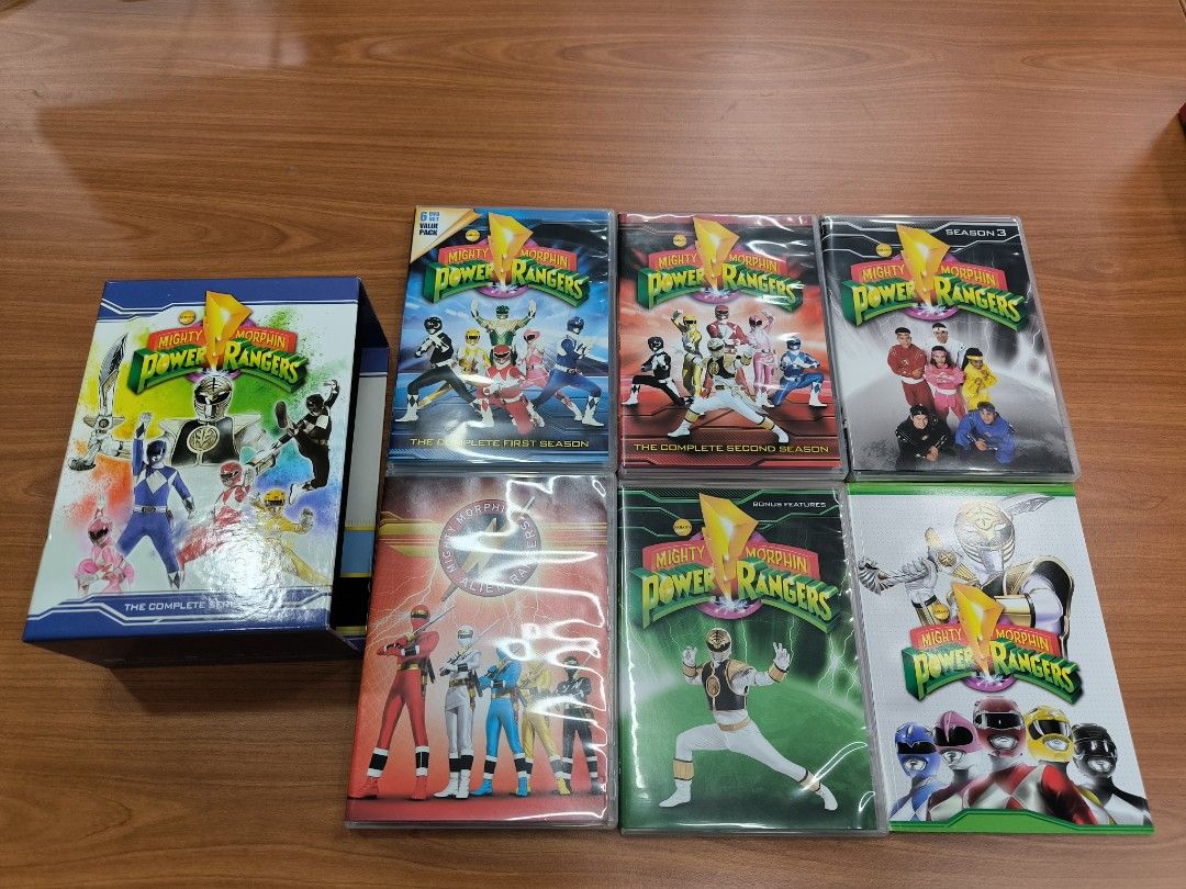 Power Rangers DVD Box Sets (Seasons 1 - 12 + movies) on Carousell