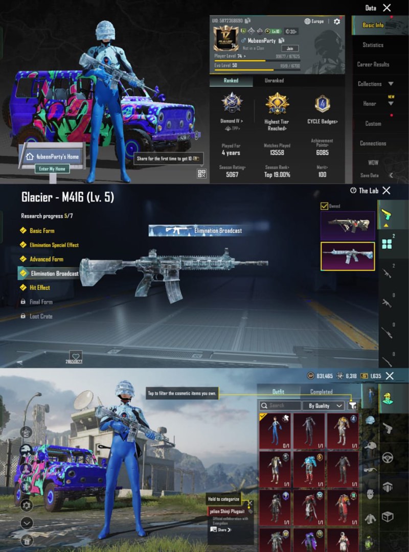 Pubg Acc Eva Alipay face to face+$50, 電子遊戲, 電子遊戲機, 其他 - Carousell