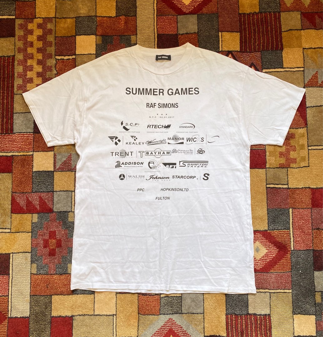 raf simons summer games fw 17, Men's Fashion, Tops & Sets, Tshirts ...