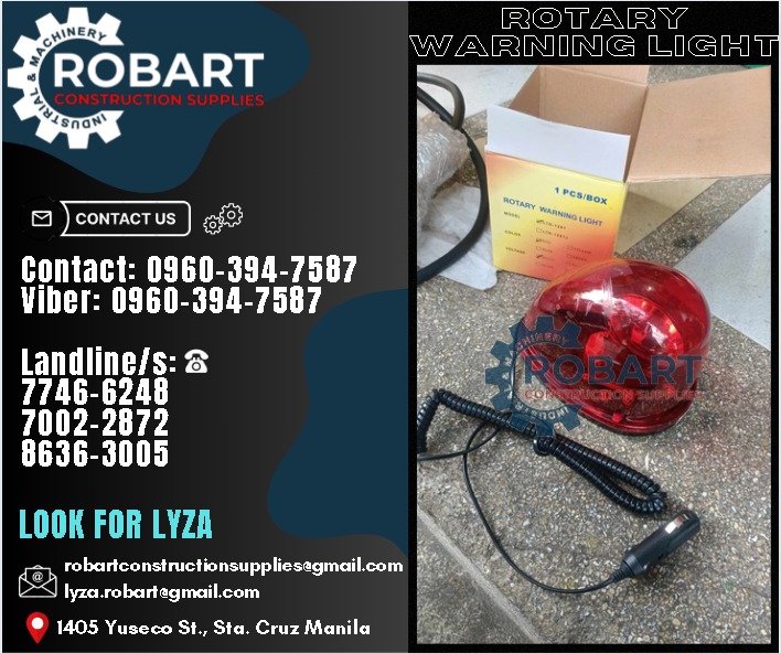 Rotary Light, Commercial & Industrial, Construction Tools & Equipment ...