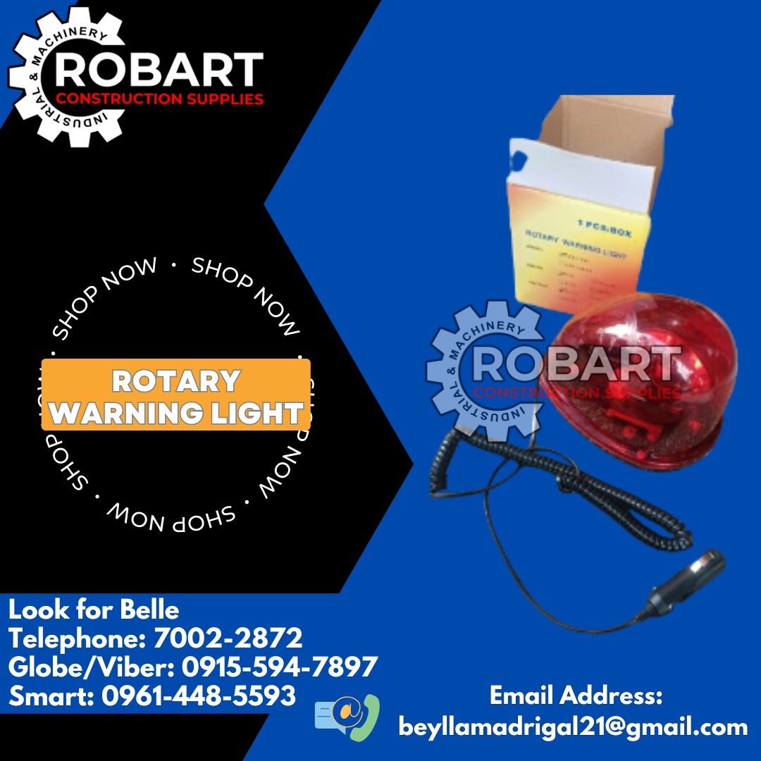 Rotary Light, Commercial & Industrial, Construction Tools & Equipment ...