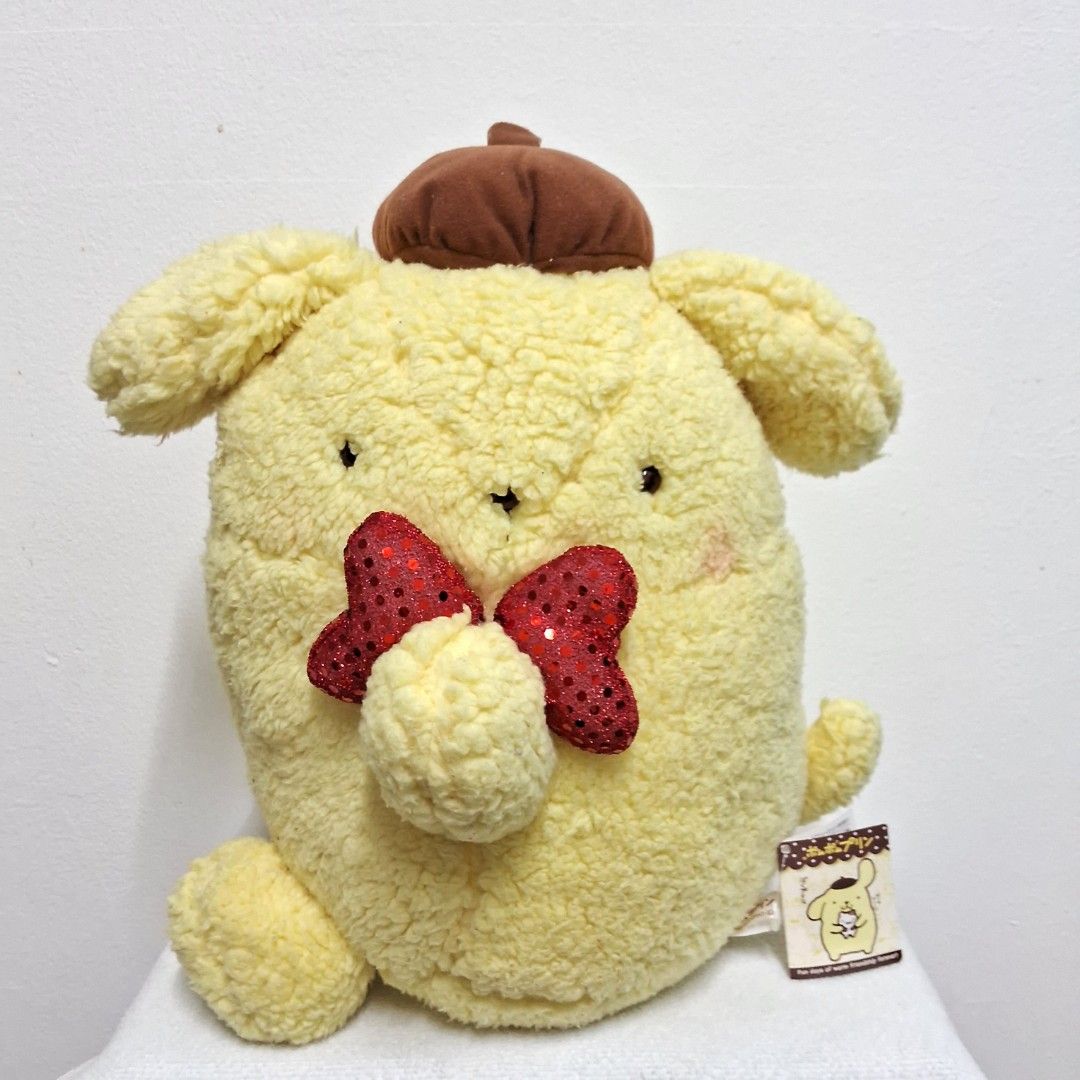 SANRIO CHARACTER POMPOMPURIN SHEEP FUR PLUSH, Hobbies & Toys, Toys ...