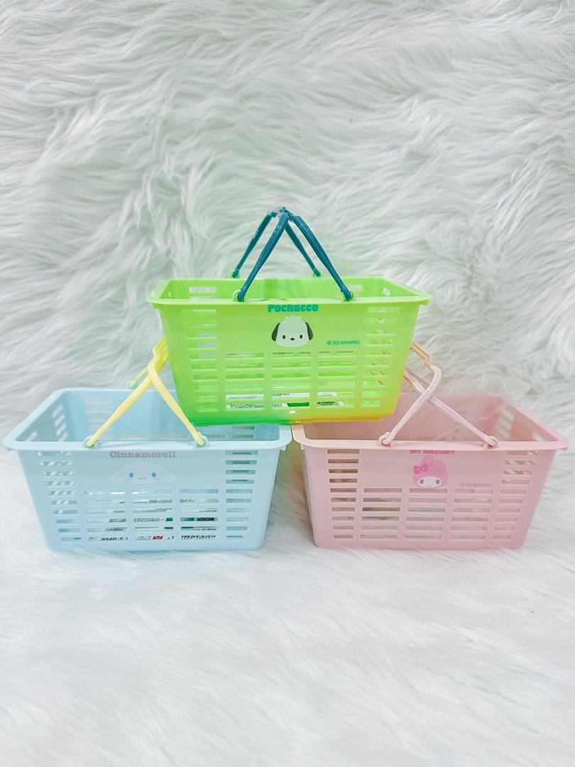 Sanrio Miniso mini basket, Furniture & Home Living, Home Decor, Other ...