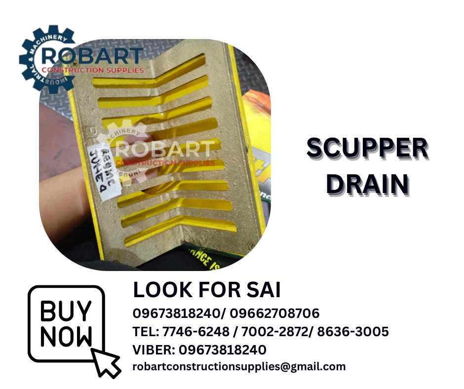 Scupper Drain, Commercial & Industrial, Construction Tools & Equipment ...