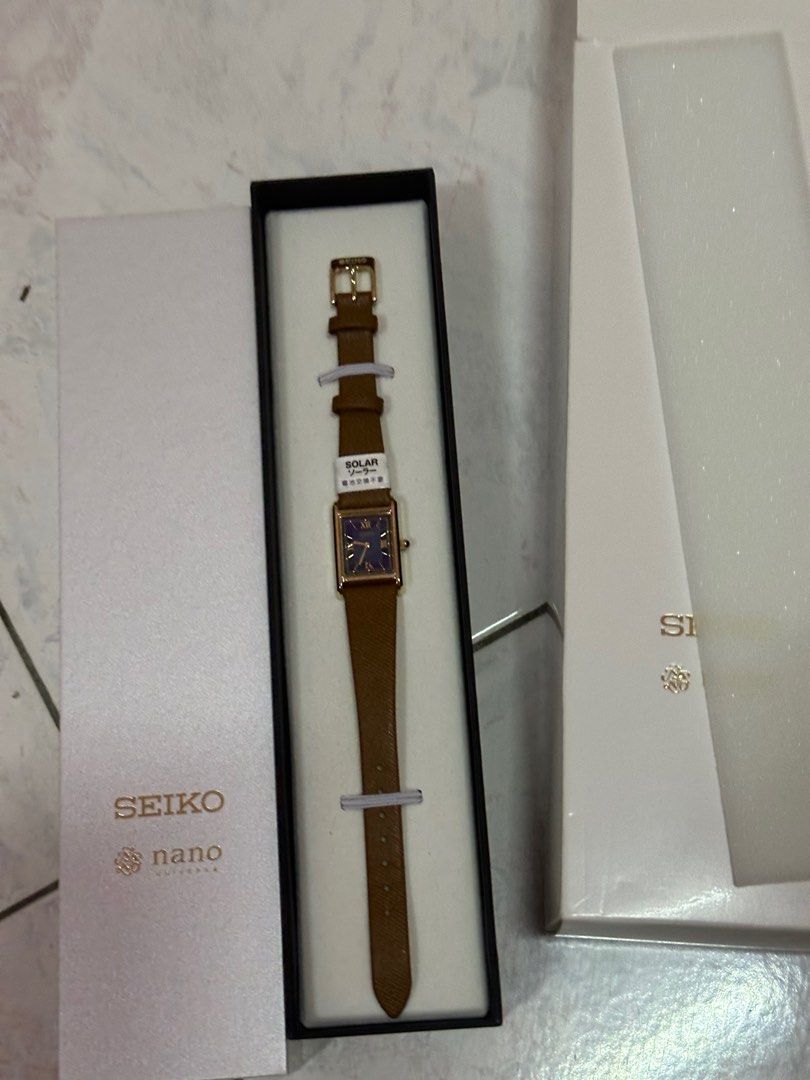 Seiko Nano universe tank, Women's Fashion, Watches & Accessories ...