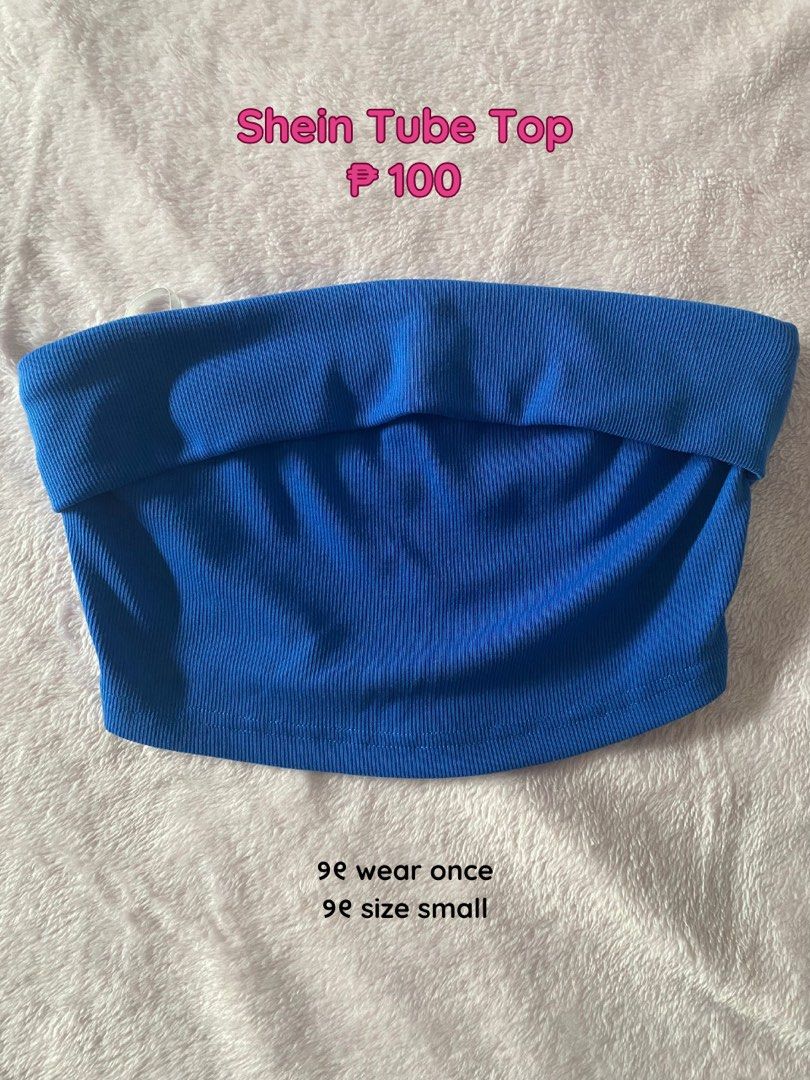 Shein Tube Top, Women's Fashion, Tops, Others Tops on Carousell
