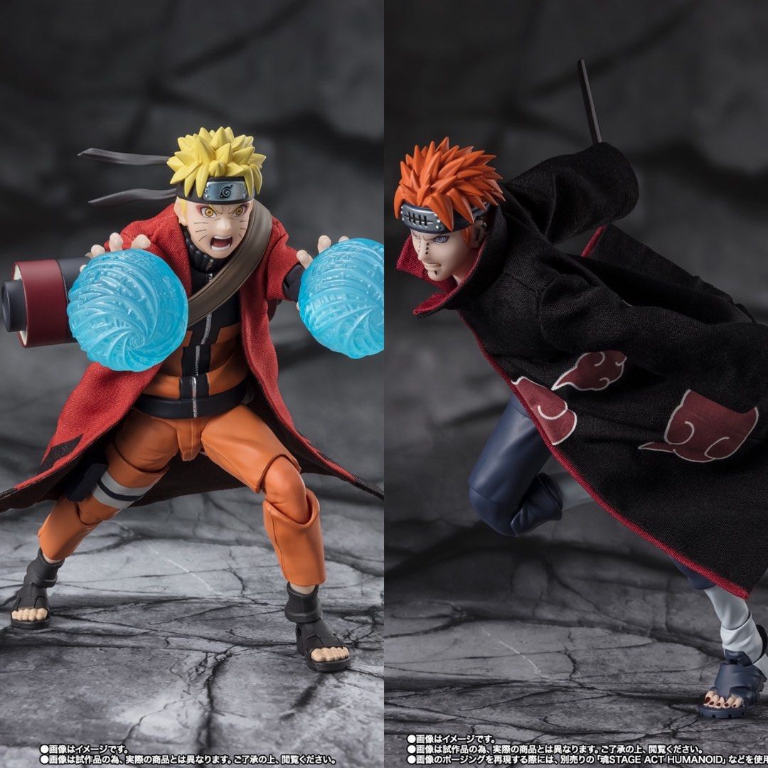 S.H.Figuarts Pain Tendo - Six Path Rinnegan - / Naruto Uzumaki [Sage ...