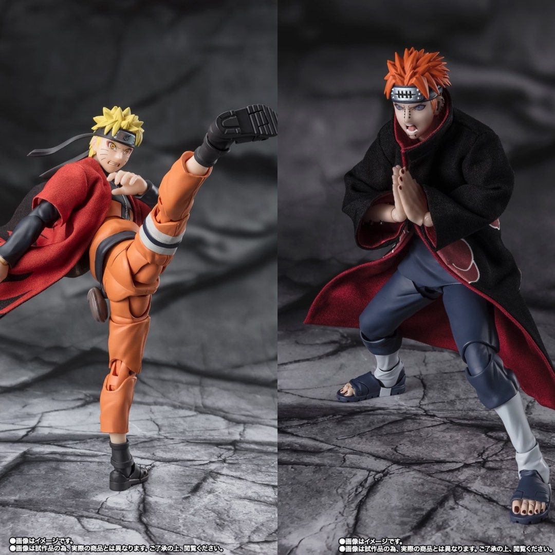 S.H.Figuarts Pain Tendo - Six Path Rinnegan - / Naruto Uzumaki [Sage ...