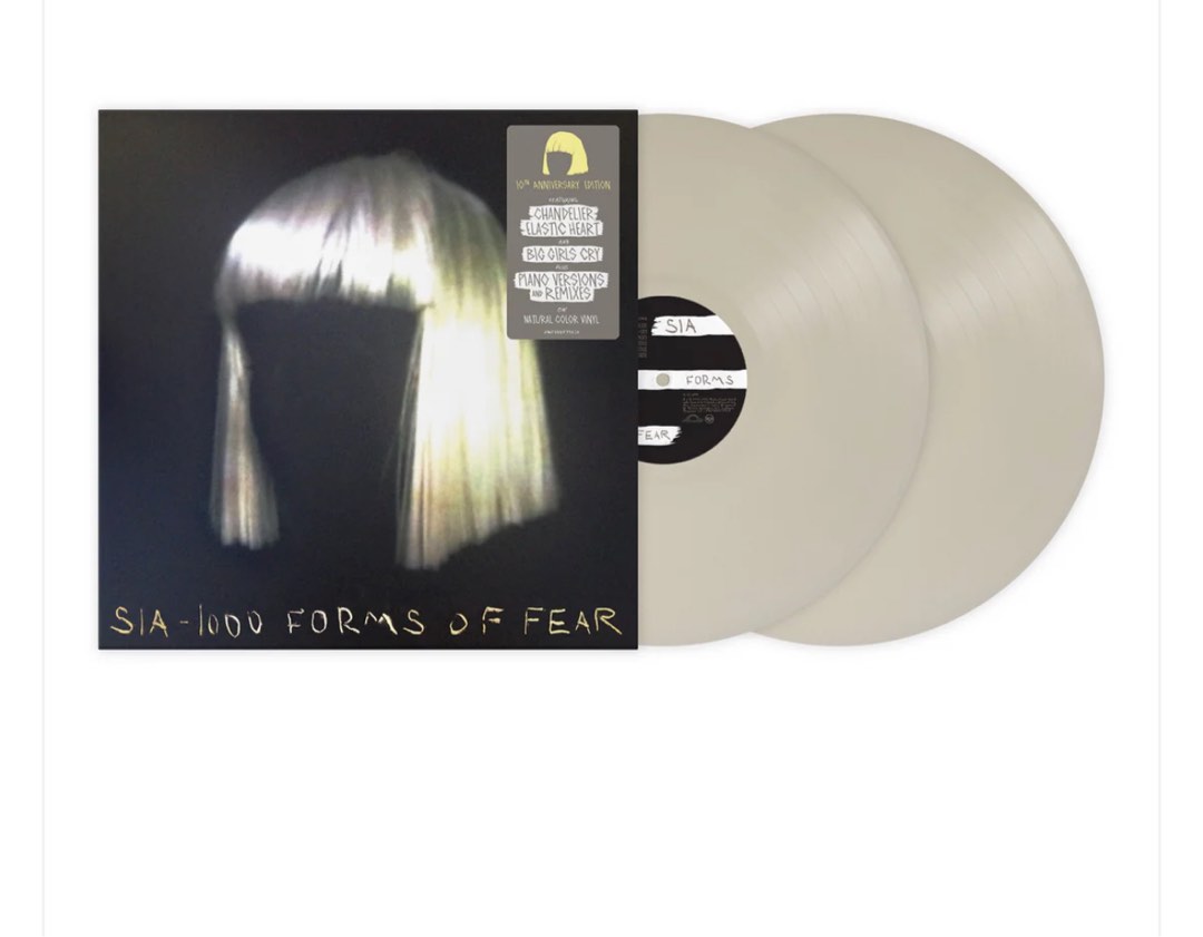 Sia - 1000 Forms Of Fear (Deluxe Version) Vinyl 黑膠 唱片 彩膠, 興趣及遊戲, 音樂、樂器 ...
