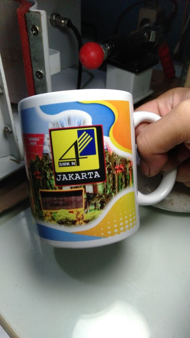 souvenir perpisahan sekolah MUG GElas CETAK MURAH, Jasa, Lainnya di ...