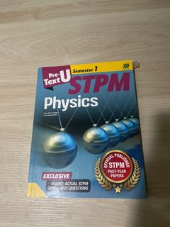 STPM Physics Term1, Hobbies & Toys, Books & Magazines, Textbooks on ...