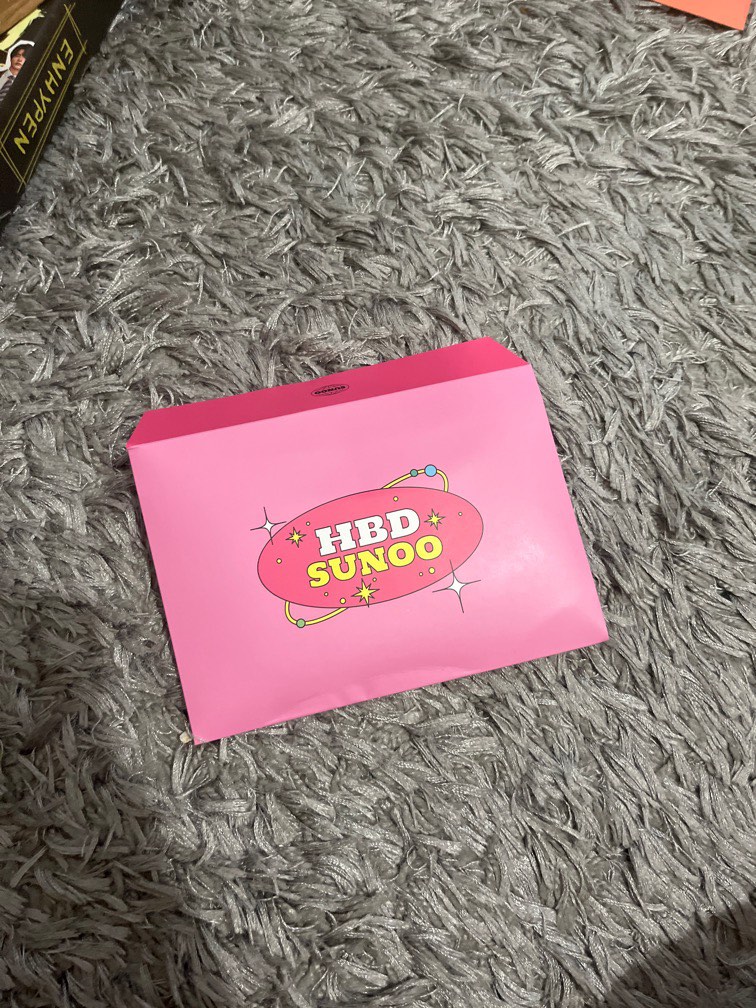 Sunoo ENHYPEN Birthday Package 2022, K-Wave di Carousell