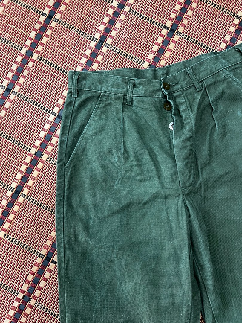 Swedish army utility work pants, Men's Fashion, Bottoms, Trousers on ...