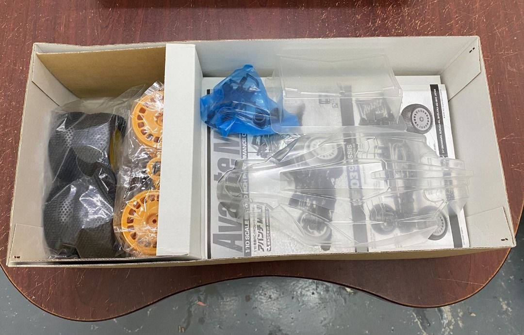 Tamiya 1/10 RC Avante Mk.II Off Road Racer Model Kit DF-03 Chassis ...