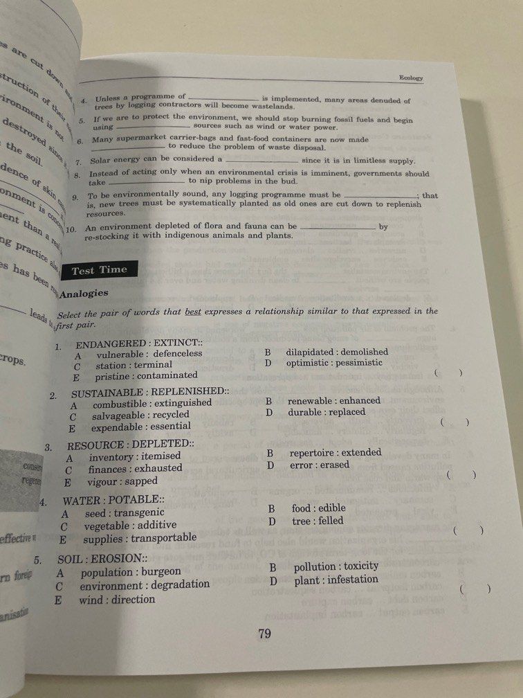 The Right Word Textbook A levels GP, SAT, Hobbies & Toys, Books ...