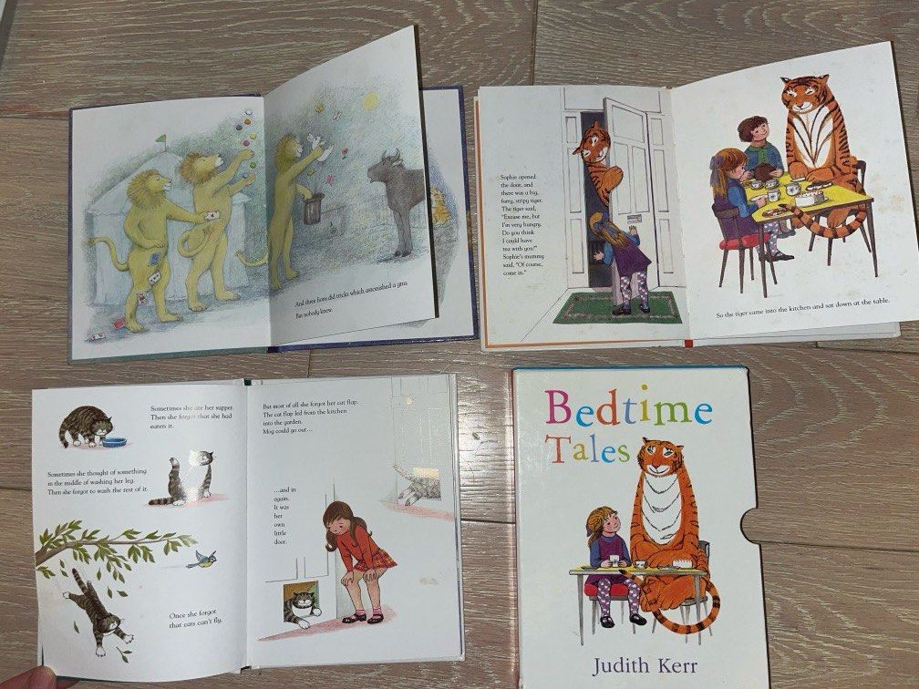The Tiger Who Came to Tea and other Judith Kerr stories, 興趣及遊戲, 書本 & 文具 ...