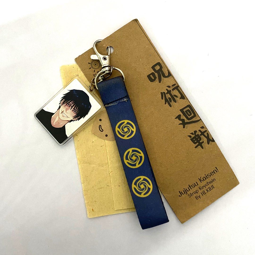 Toji Fushiguro Jujutsu Kaisen Fanmade Keychain, Hobbies & Toys ...