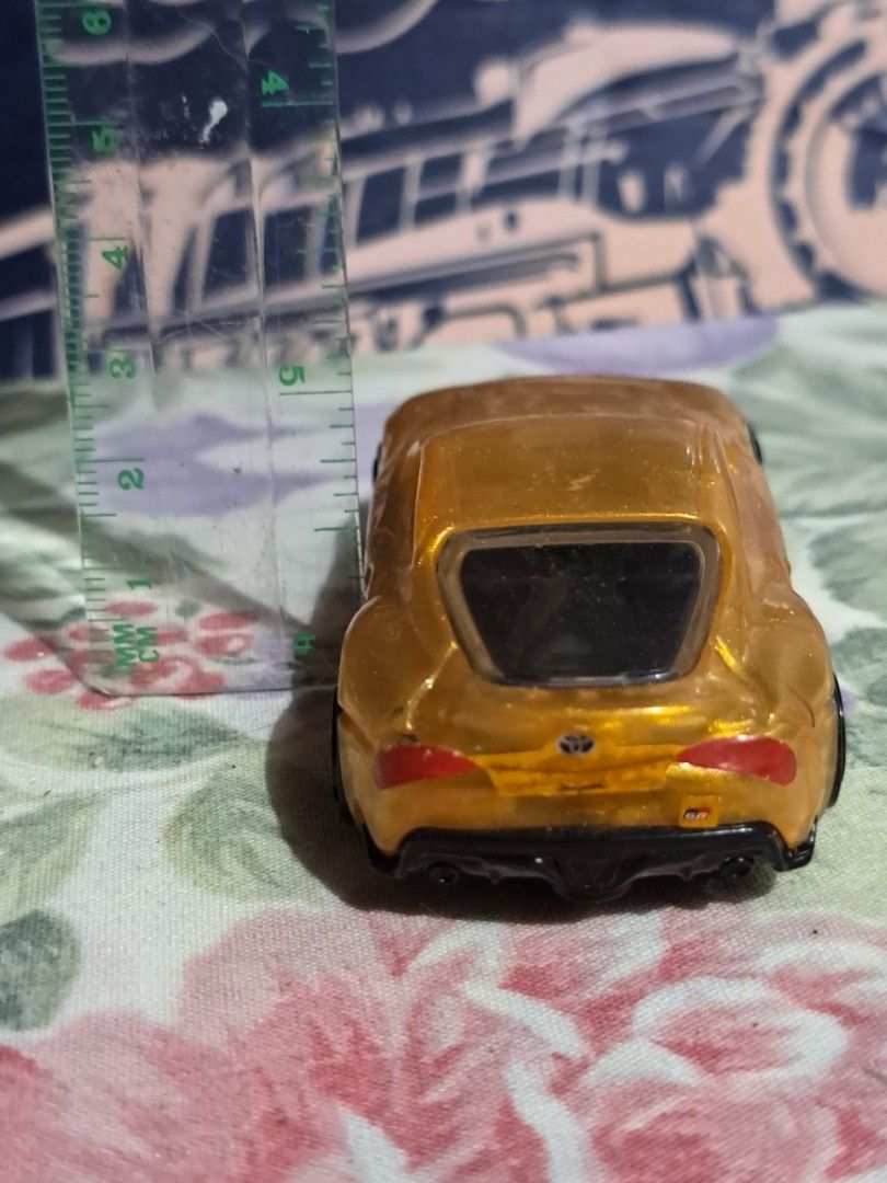 Tomy Tomica Toyota Supra Gold Car, Hobbies & Toys, Toys & Games on ...